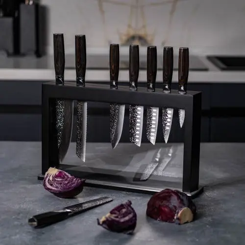 CUISINE::PRO Damashiro Emperor® 9-piece Hisa Knife Block