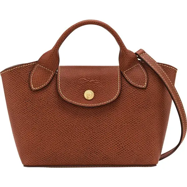 Longchamp Pure Tote Bag - Brown