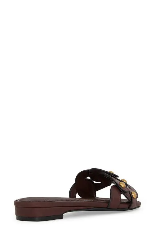 Rebecca Minkoff Chain Slide Sandal - Brunette