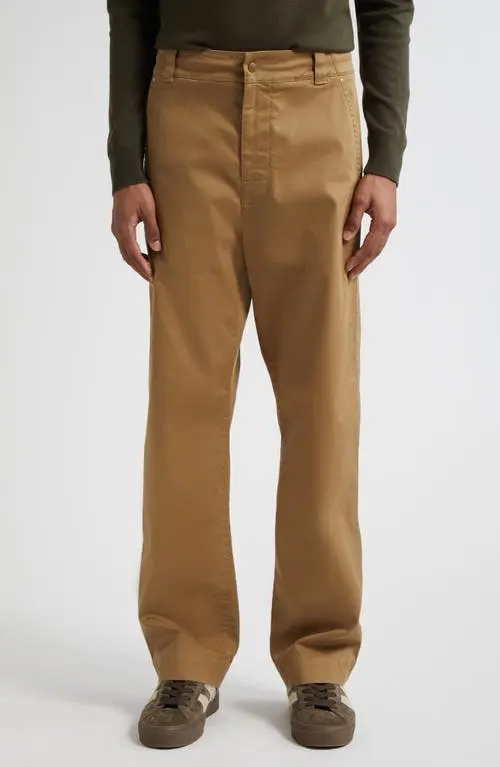 Moncler Cotton Stretch Gabardine Pants - Dijon