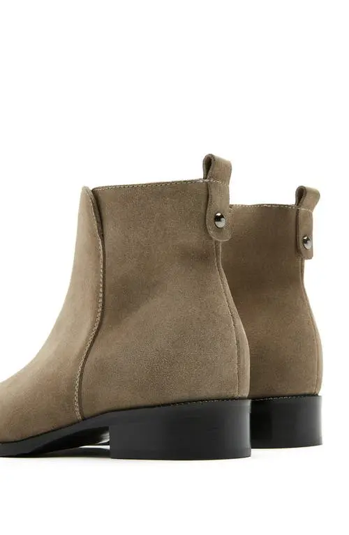 La Canadienne Klive City Dry™ Ankle Booties - Caribou Suede