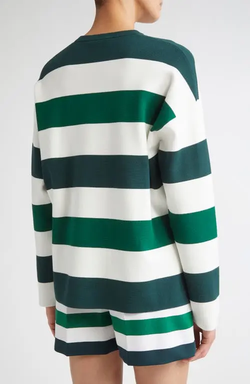 Max Mara Jesone Stripe Milano Knit Sweater