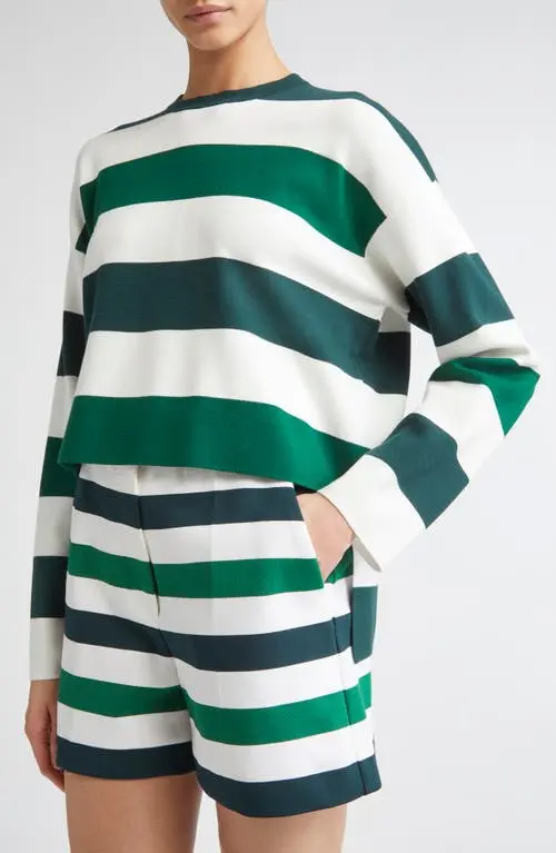 Max Mara Jesone Stripe Milano Knit Sweater