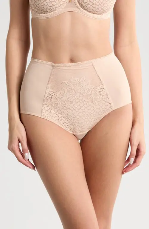 Chantelle Maris High Waist Support Briefs - Blush