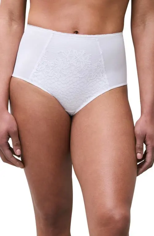 Chantelle Maris High Waist Support Briefs - White