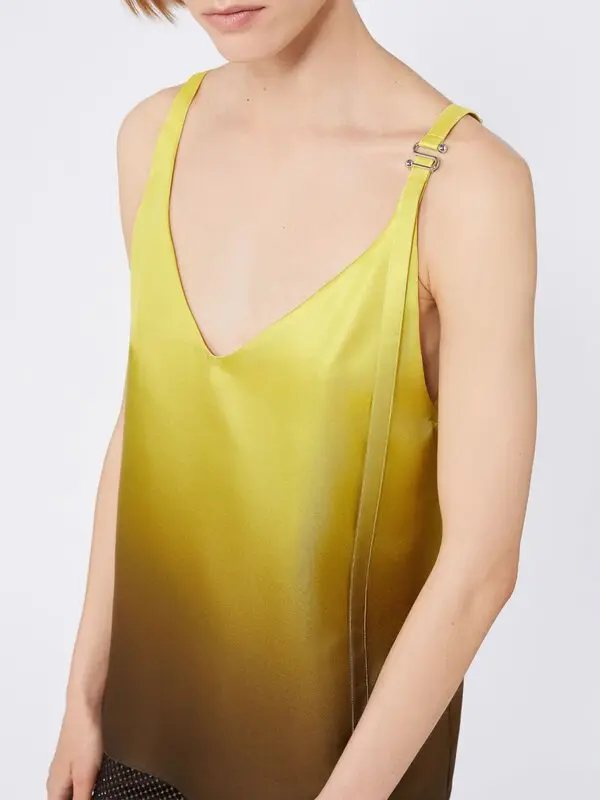 Max Mara Ombré Silk Lingerie Top