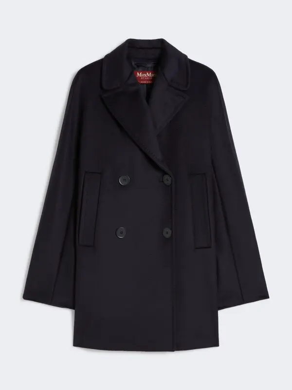 Max Mara Double-breasted Wool Pea Coat