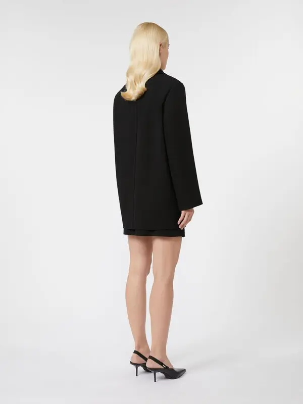Max Mara Double-breasted Cady Pea Coat