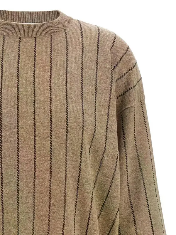 Brunello Cucinelli Striped Cashmere Sweater