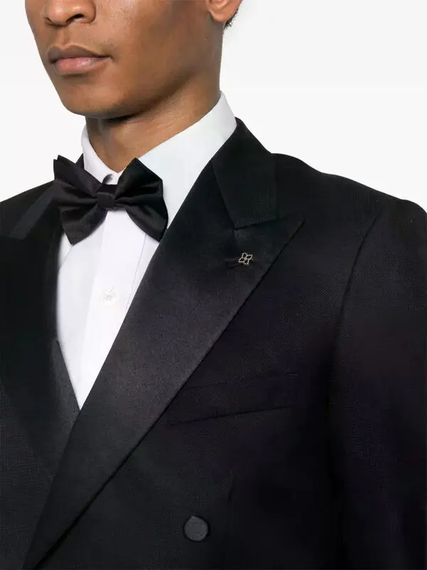 Tagliatore Double-breasted Suit - Black