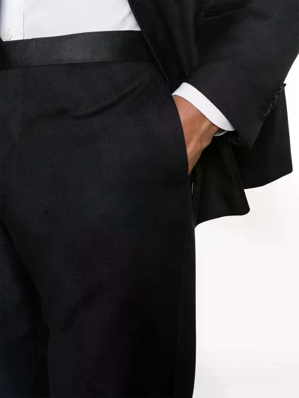 Tagliatore Double-breasted Suit - Black