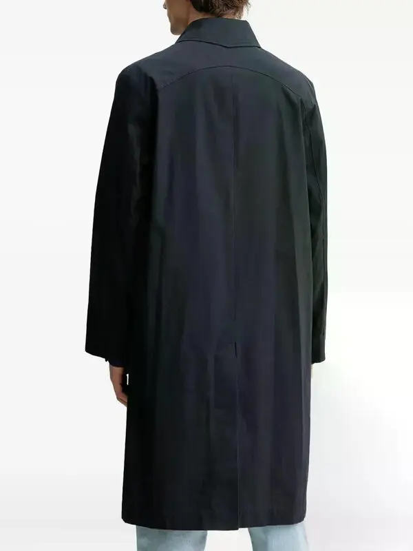 A.p.c. Button-fastening Longline Coat