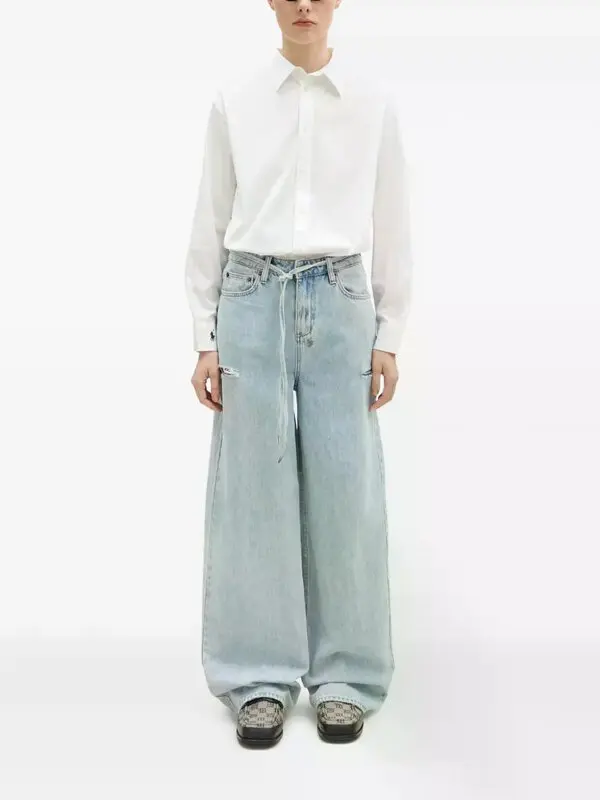Ksubi Rollin Kut Out Jeans