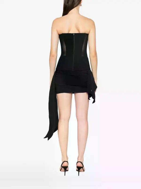 Alex Perry Strapless Mesh Corset