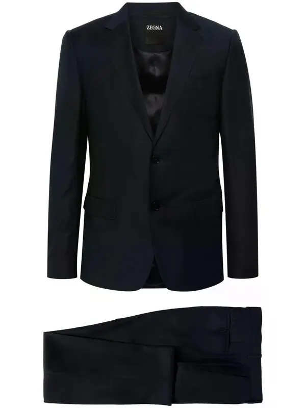 Zegna Single-breasted Wool Suit