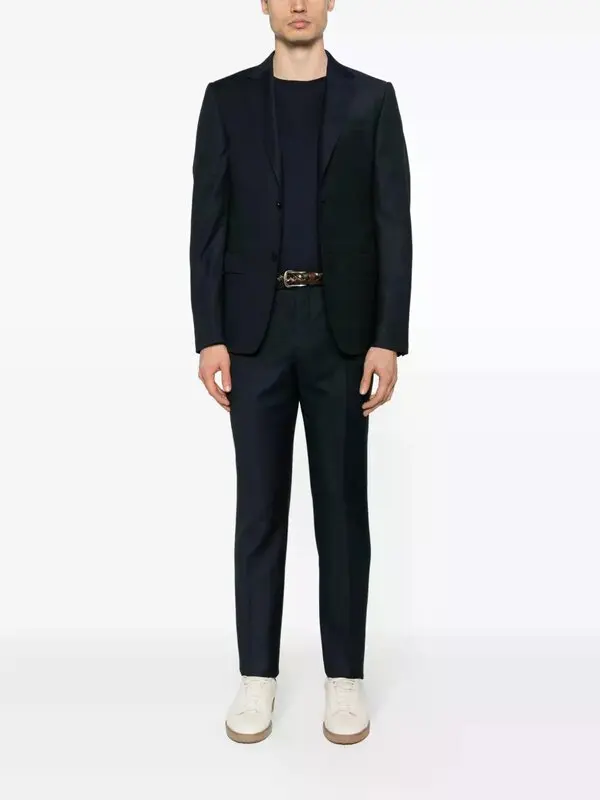 Zegna Single-breasted Wool Suit
