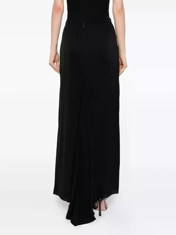 TOM FORD Ruffled Silk Skirt