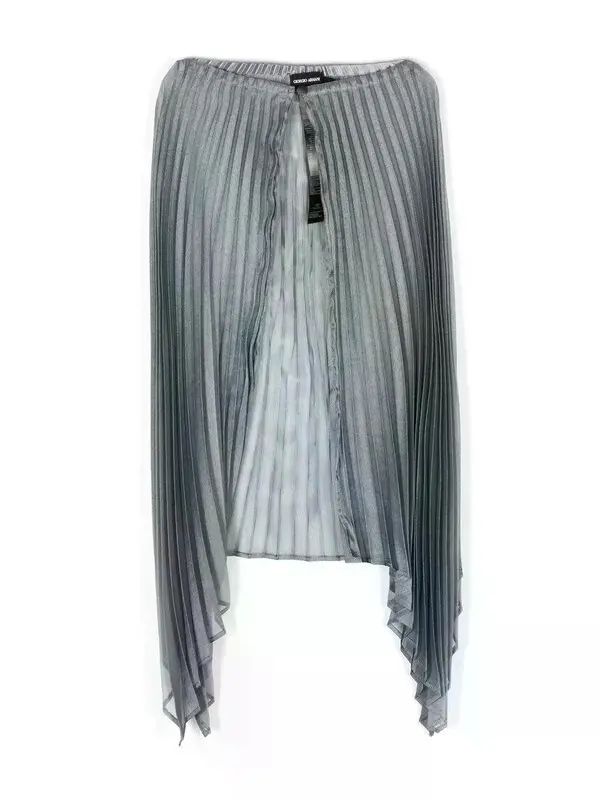 Giorgio Armani Fully-pleated Button Cape