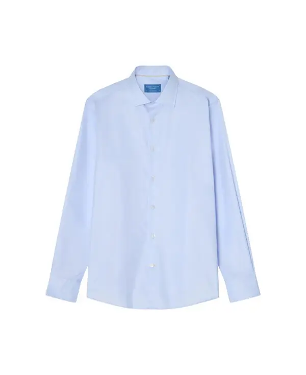 Robert Talbott Reynolds Twill Contemporary Fit Shirt - Light Blue