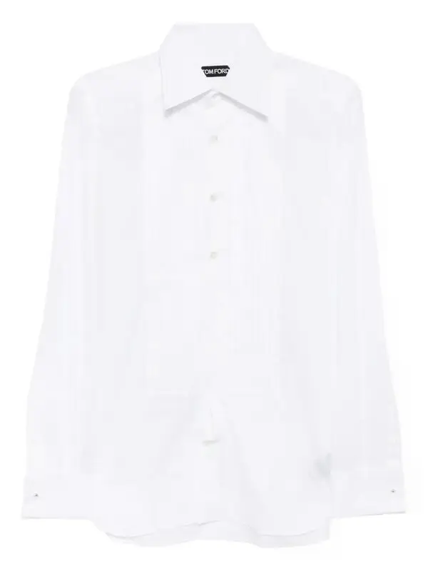 TOM FORD Cocktail Voile Shirt - White