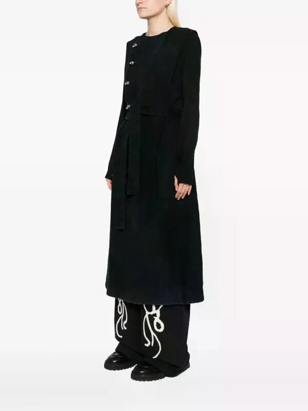 KINYAN LAM Hand-embroidered Sleeveless Coat