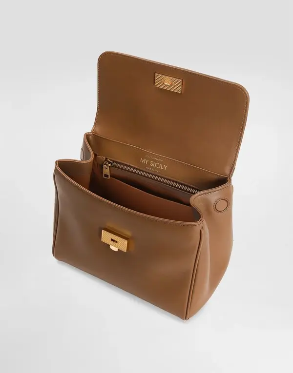 Dolce & Gabbana My Sicily Small Handbag - Brown