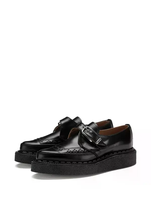 GEORGE COX Strummer Buckle-strap Monk Shoes