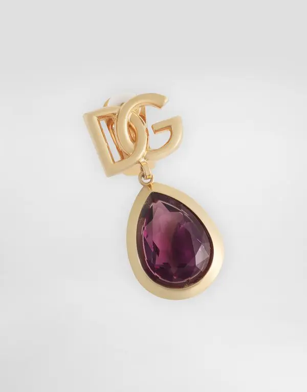 Dolce & Gabbana Logo Clip-on Earrings