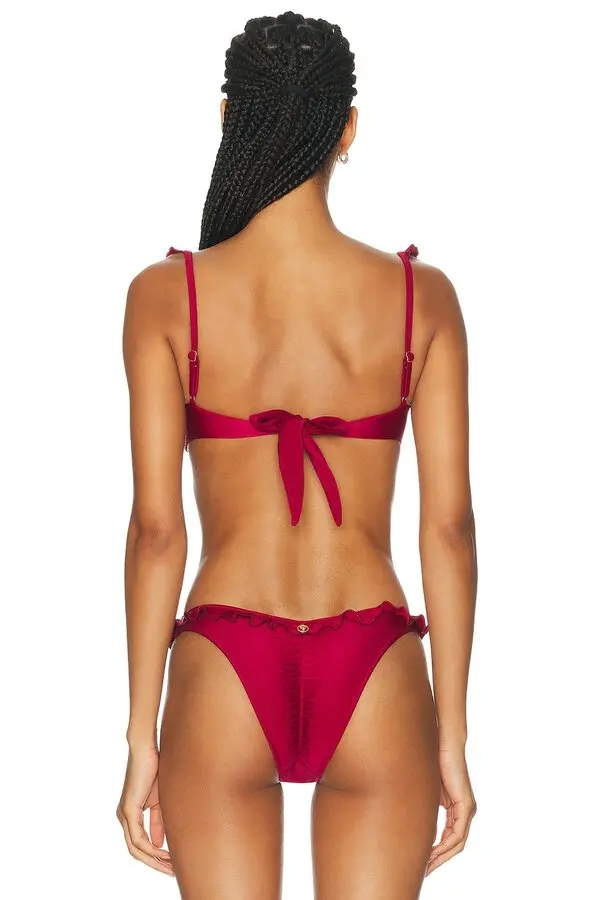 BANANHOT Angela Bikini Top - Volcanic Gem