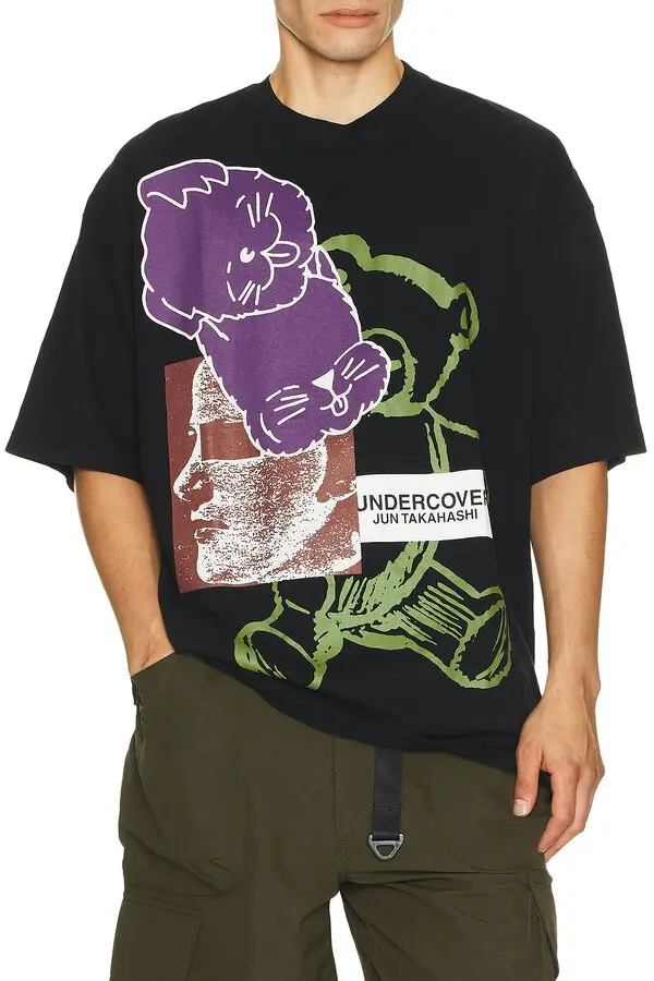 Undercoverism T-Shirt In Black - 75% Off | Editorialist