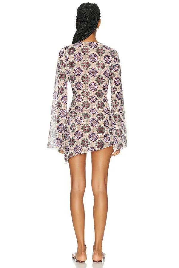 BANANHOT Maci Mini Dress - Concorde Bloom