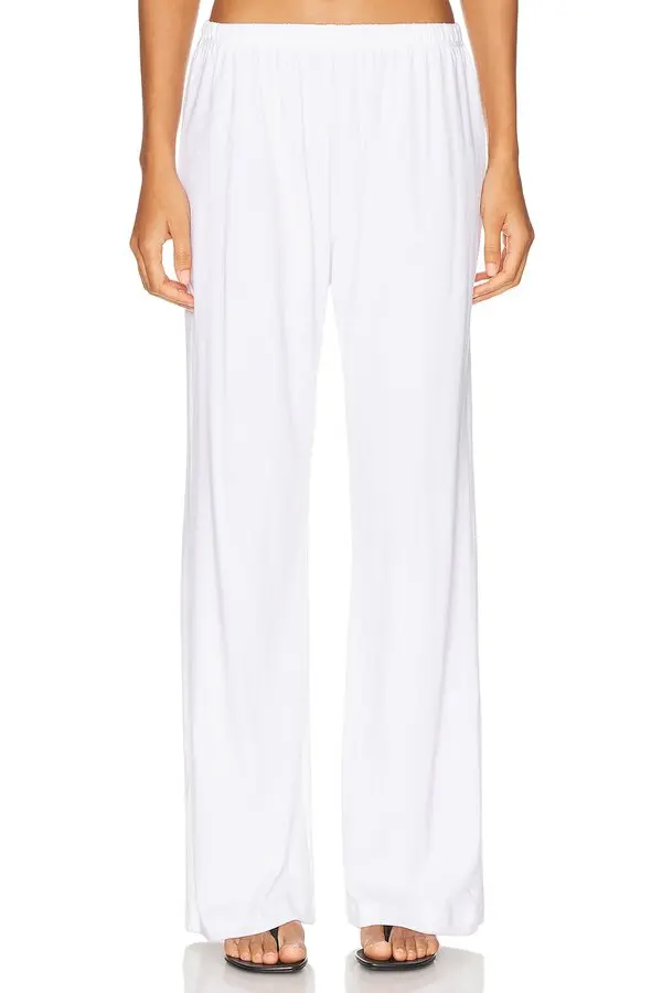 LESET Nando Lounge Pant - White