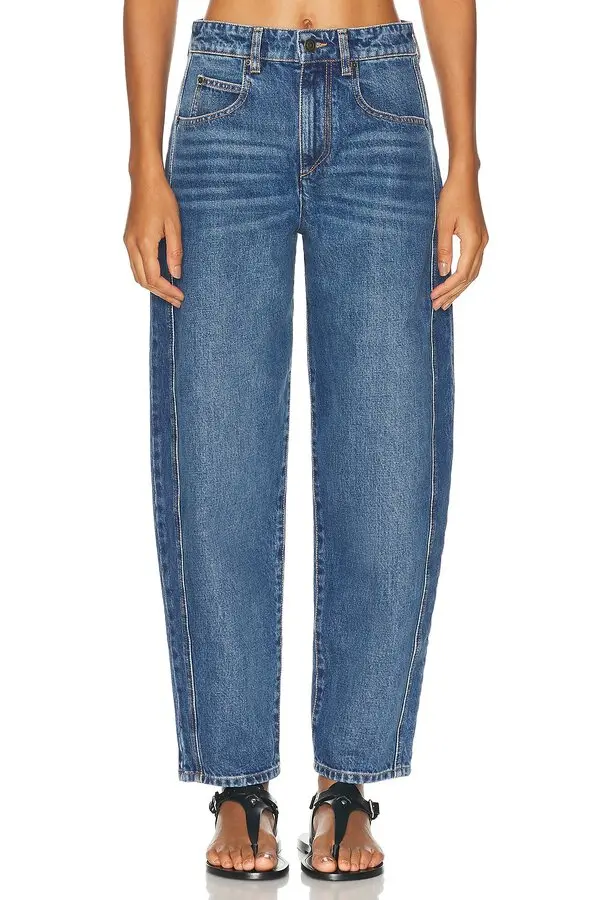 Isabel Marant Étoile Oriane Curved Leg - Blue