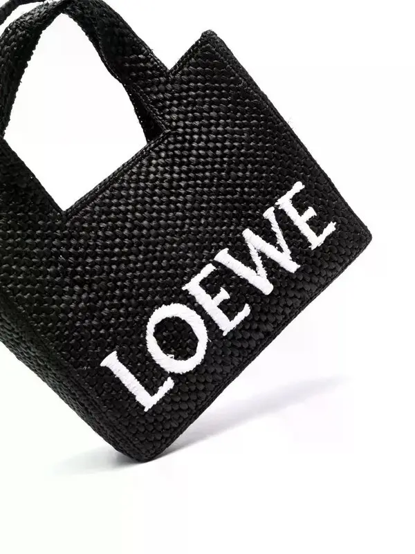 Loewe Small Raffia Tote Bag