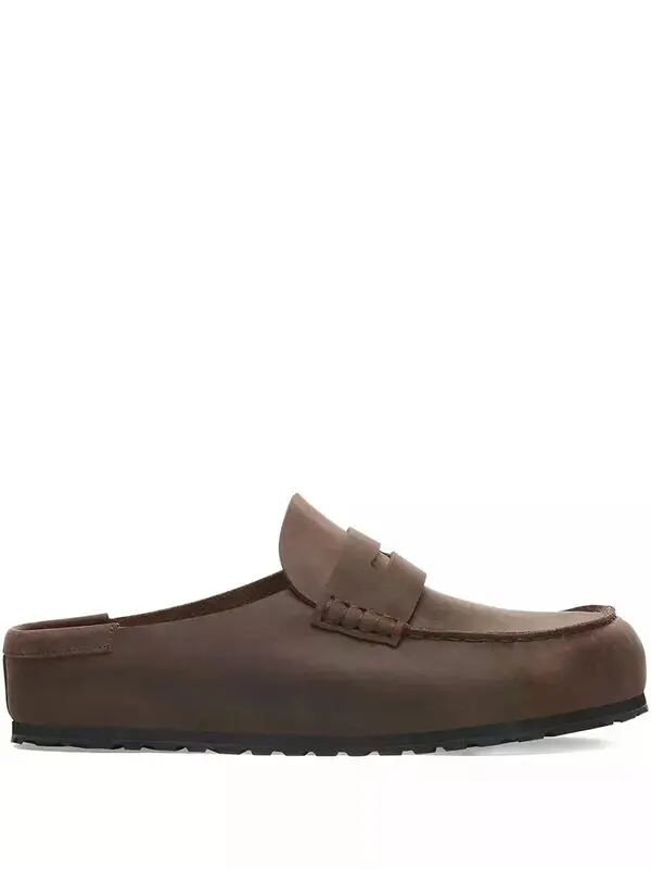BIRKENSTOCK Naples Penny-slot Mules - Brown