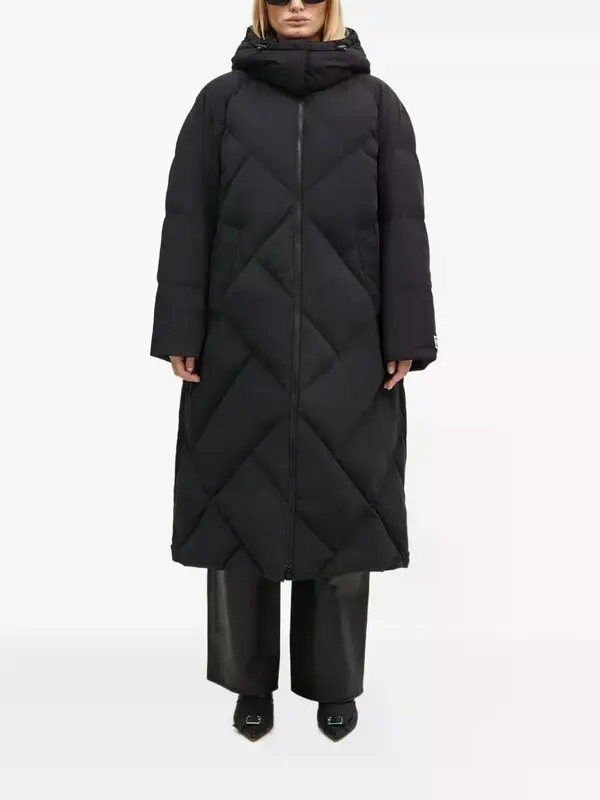 Kenzo Quilted Long Down Coat