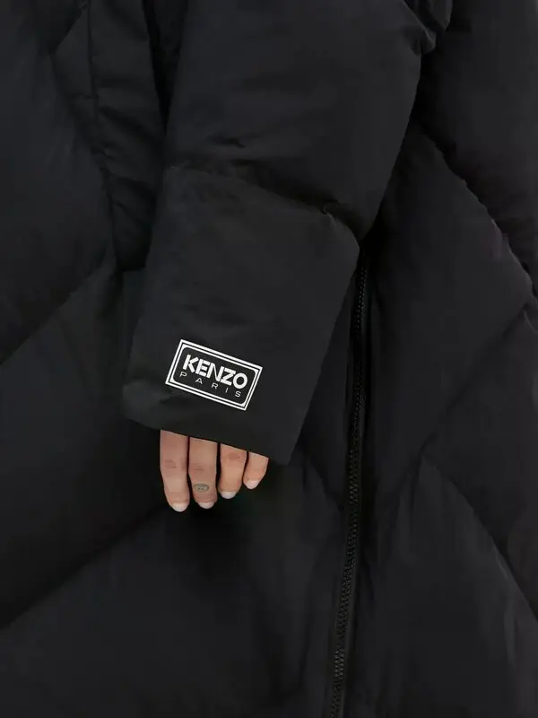 Kenzo Quilted Long Down Coat