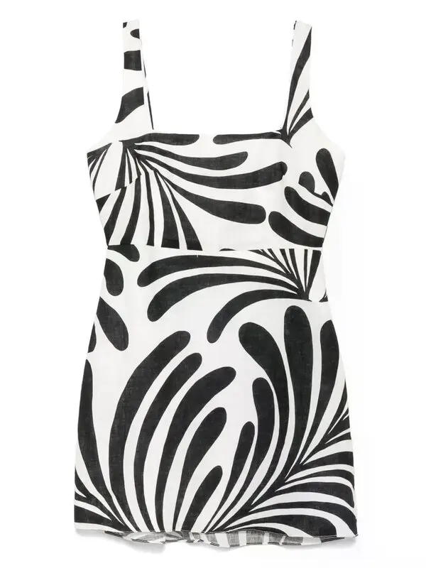 CALA DE LA CRUZ Parker Mini Dress - Black