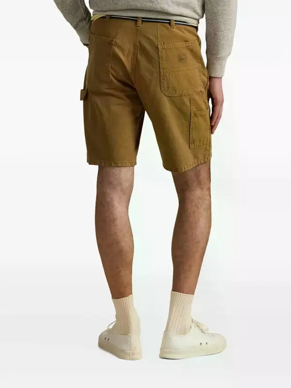 Polo Ralph Lauren Logo-patch Cotton Bermuda Shorts