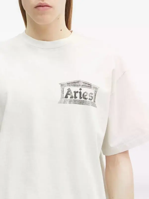 Aries Ancient Temple Print T-shirt