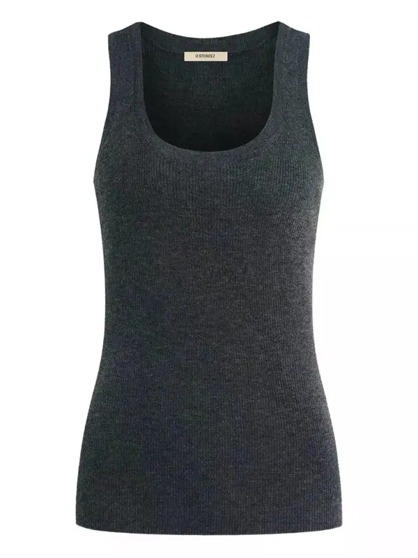 12 STOREEZ Ribbed Tank Top