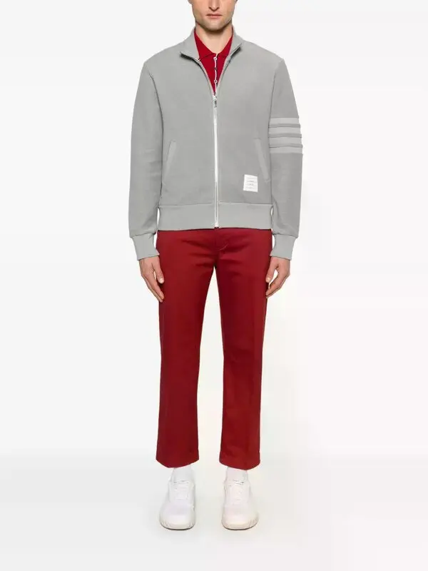 Thom Browne 4-bar Zip-up Sweatshirt