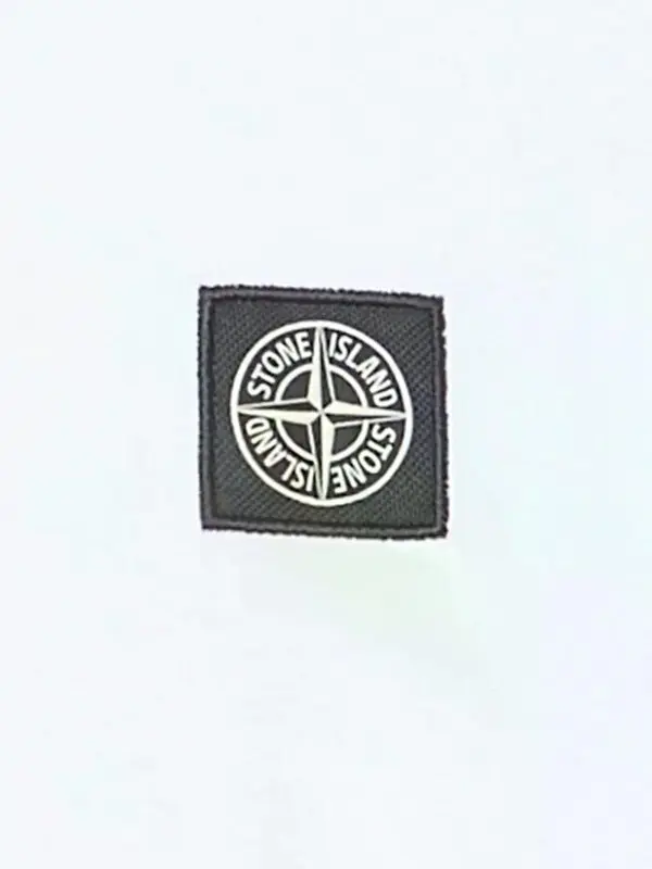 Stone Island Logo-patch Crew-neck T-shirt - White
