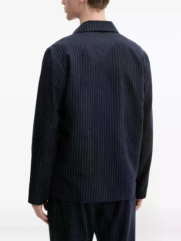 A.p.c. Pinstripe Wool-blend Jacket