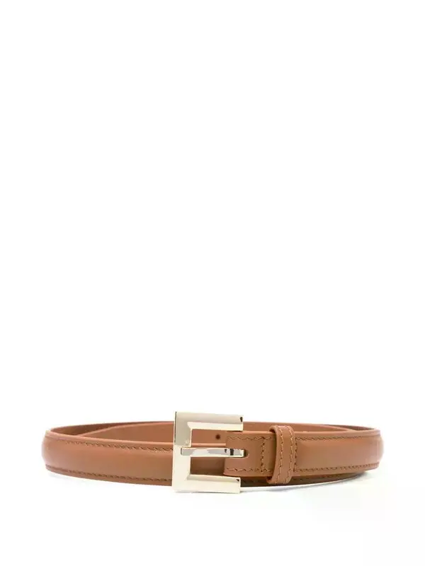 ANINE BING Nicola Leather Belt - Brown