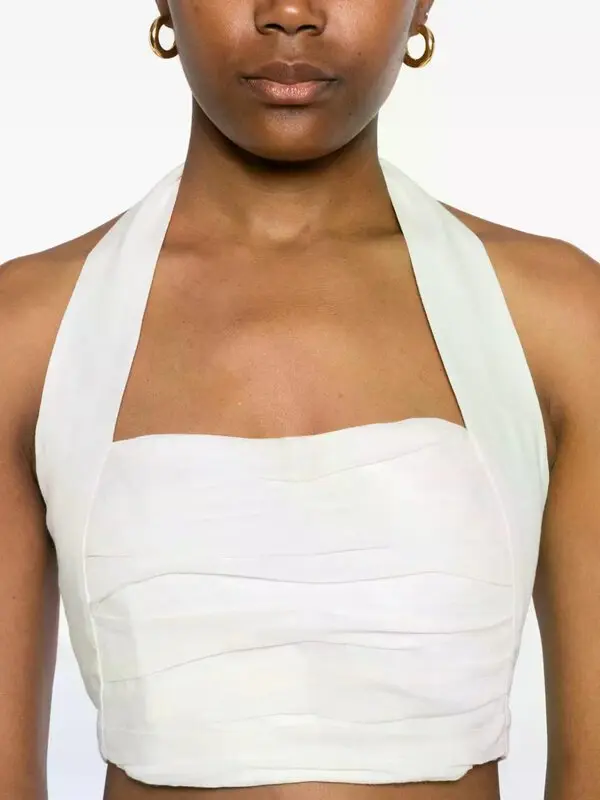 CALA DE LA CRUZ Fiji Crop Top