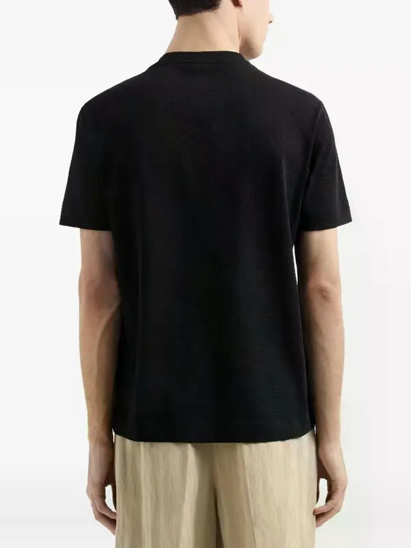 Emporio Armani Cotton T-shirt - Black