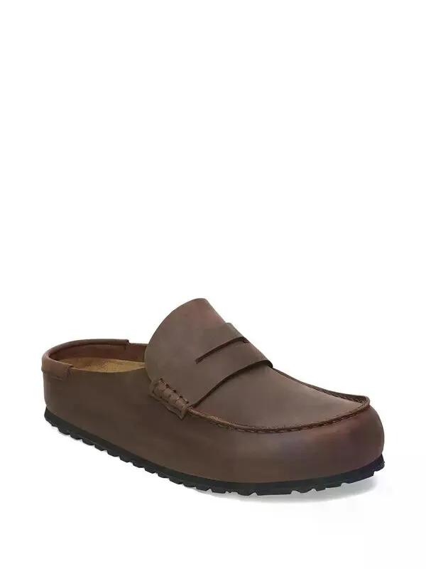 BIRKENSTOCK Naples Penny-slot Mules - Brown