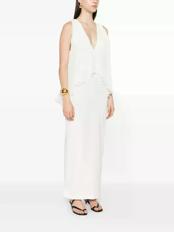 Tove Galina Maxi Dress - Neutrals