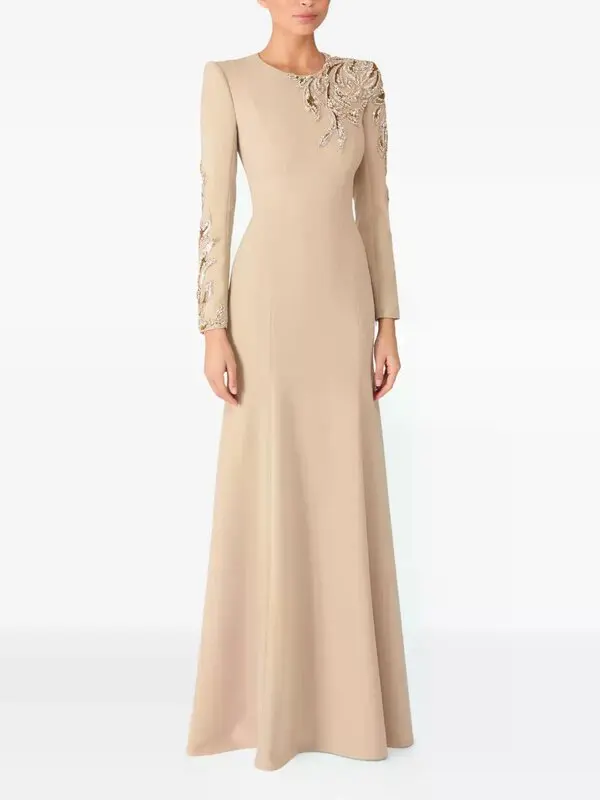 Jenny Packham Honor Sequin-embellished Maxi Dress